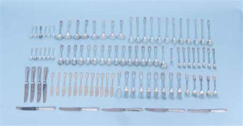 Towle London Shell Sterling Silver Flatware Set
