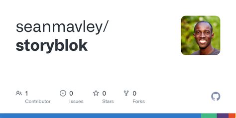 GitHub Seanmavley Storyblok