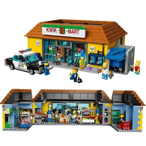 Simpsons Kwik E Mart Building Blocks Bricks Toys 16004