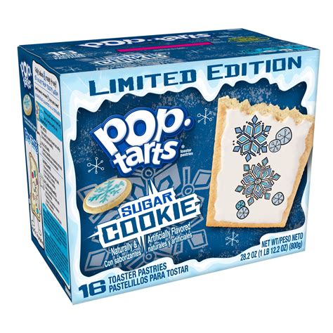 Pop Tarts Toaster Pastries Frosted Sugar Cookie Limited Edition