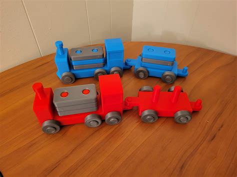 Stacking Train By Crafter64 Download Free Stl Model