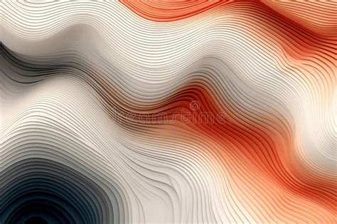 Abstract Minimal Lines Waves Pattern Background Stock Illustration Illustration Of Graphic