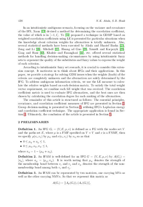 correlation coefficient measure of intuitionistic fuzzy graphs with