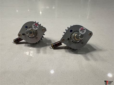 2 Audio Note 100k Mono 23 Step Volume Attenuators Lower Price