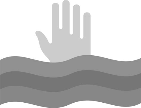 Sinking Man Vector Icon 20339133 Vector Art At Vecteezy