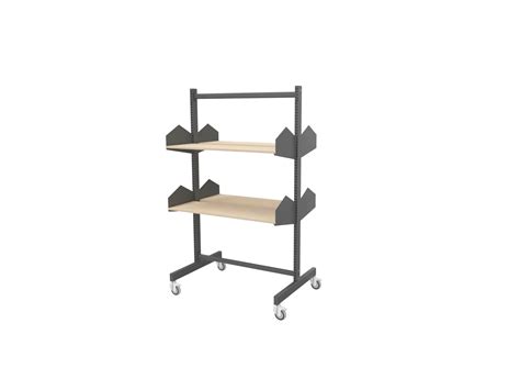 Wille Bokvagn Trähyllplan Lekolar