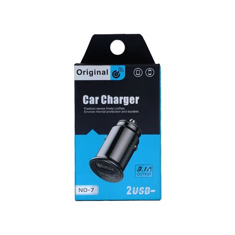 شارژر فندکی 2 پورت No 7 مدل Rx 26 فاقد گارانتی