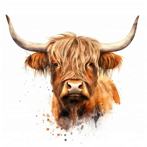 Highland Cow Printable Clipart 20 Instant Digital Downloads Etsy