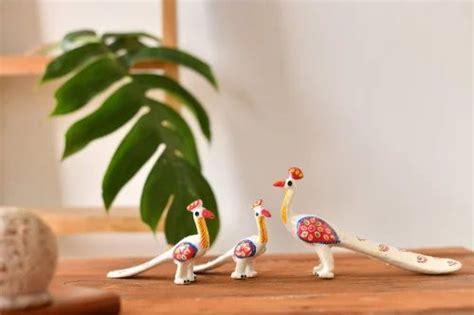 Fiber Peacock Set At ₹ 100piece In Jaipur Id 2851538346073