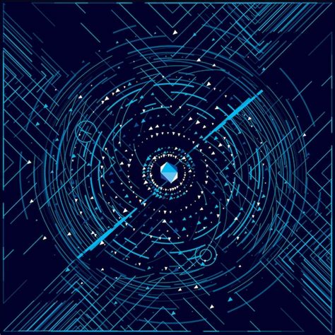 Premium Vector Big Data Visualization