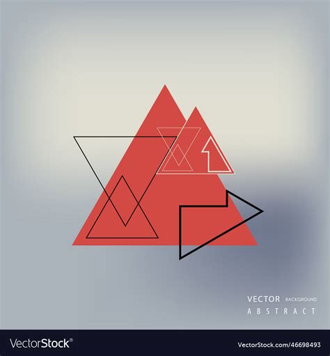 Abstract Pattern With Triangle Connect Royalty Free Vector