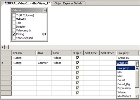 Microsoft SQL Server Lesson Aggregate Queries