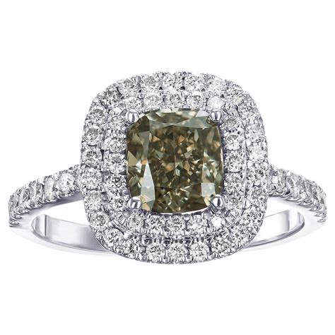 NO RESERVE GIA 2 71 TCW Fancy Diamond Diamond 18 Karat White Gold