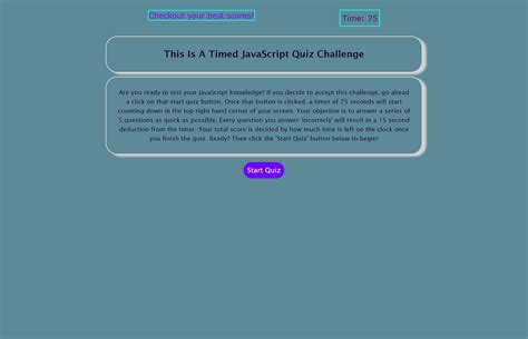 github ethanquinlan1997 timed javascript quiz