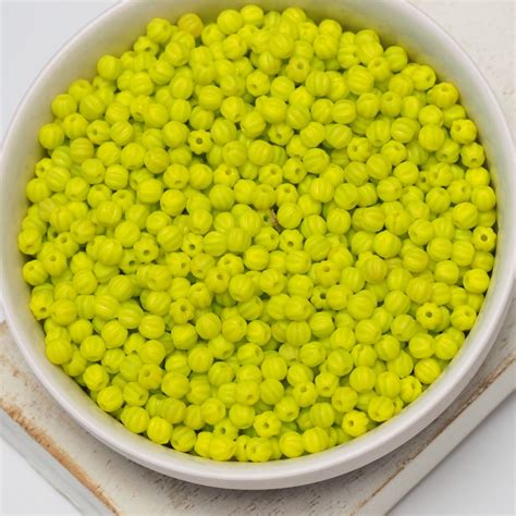 3 Mm Melon Bead Bundle X 8 Colours