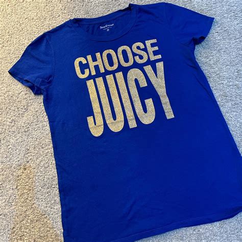 Choose Juicy Tee Depop