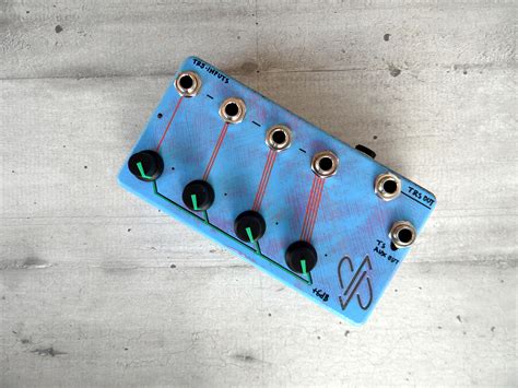 4ch Stereo Effects Mixer With Trs And Ts Output Dpfx Pedals