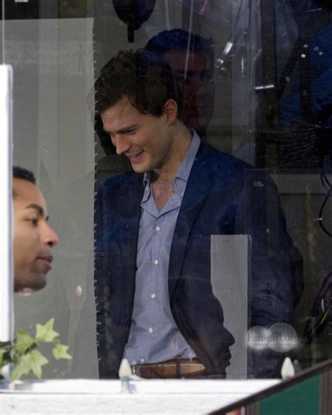 그레이의 50가지 그림자 촬영장에서 제이미도넌 다코다 해외 연예가 소식 네모판