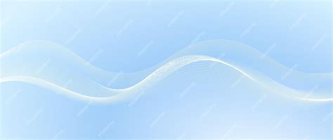 Premium Vector Undulate Smooth Wave Lines Design Abstract Flowing