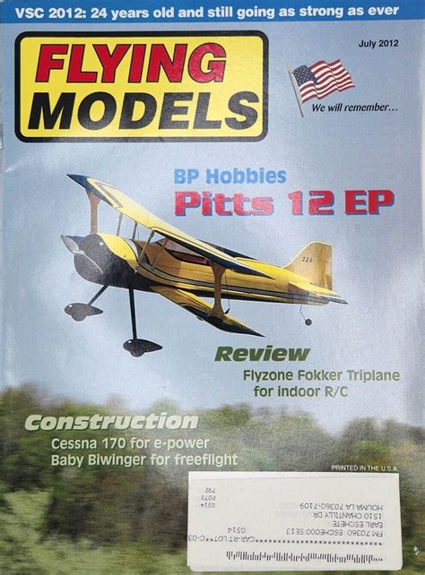 Flying Models July 2012 Vsc 2012 24 Years Old And Still Going