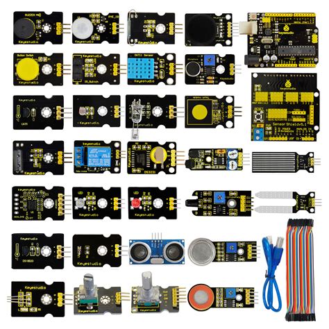 Keyestudio Sensor Starter Kit For Arduino Education Project Shield V5