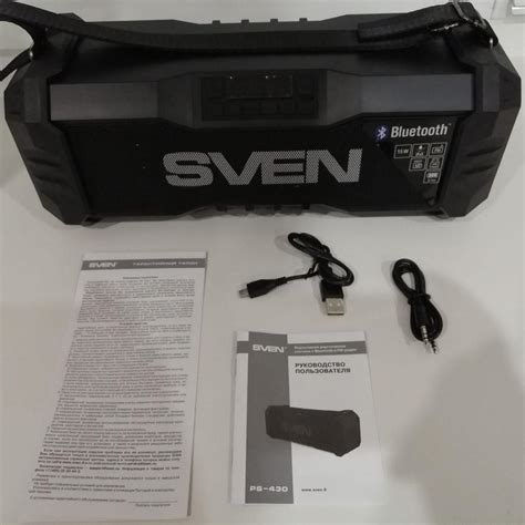 Портативна bluetooth колонка Sven PS-430 - ITechNews