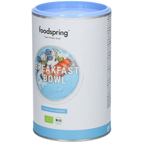 Foodspring Breakfast Bowl Spirulina Coconut 450 G Shop Apotheke At