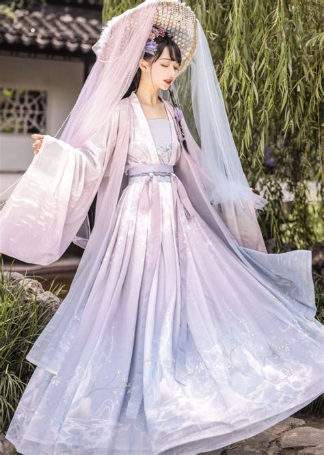 Fairy Hanfu Chinese Traditional Wear Summer Old Fashion Dresses