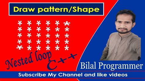 Pattern And Shapes Using Nested For Loop In C Urduhindi Tutorial 5