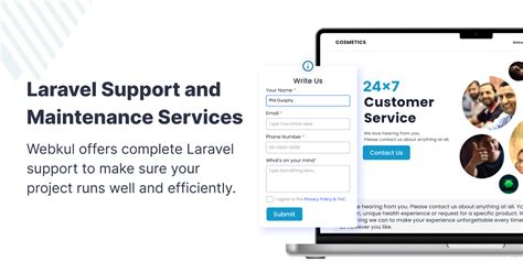 laravel support and maintenance services webkul software