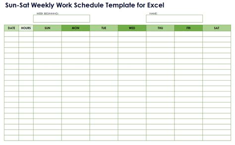 Work Schedule Template Excel Free] Employee Scheduling Template When