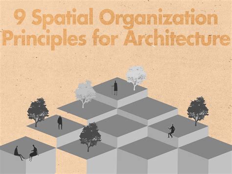 9 spatial organization principles to follow while designing