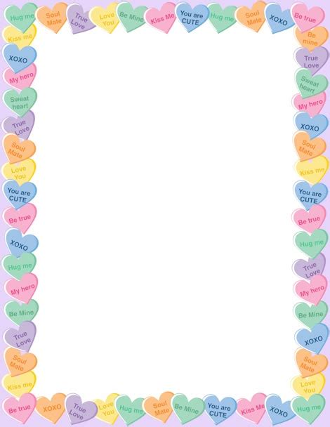 Candy Border Clip Art