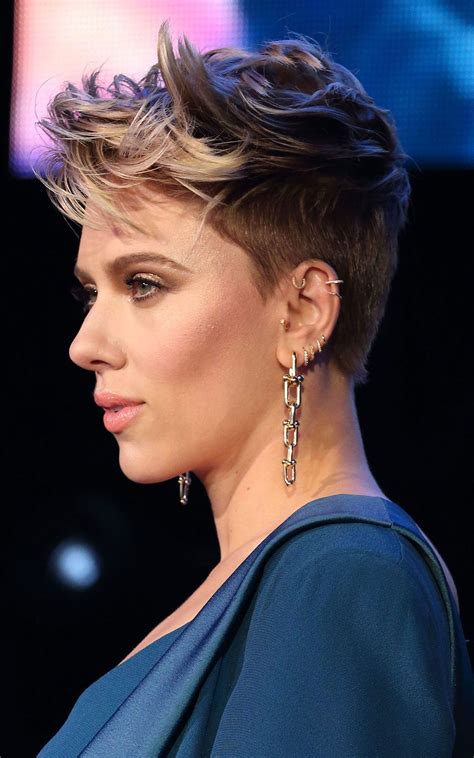 Scarlett Johansson Short Hair