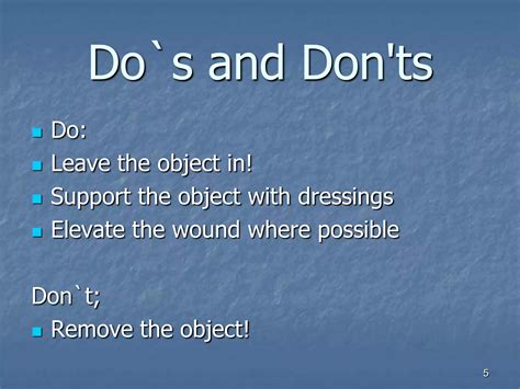 Embedded Objects Pptx First Aid Injuries