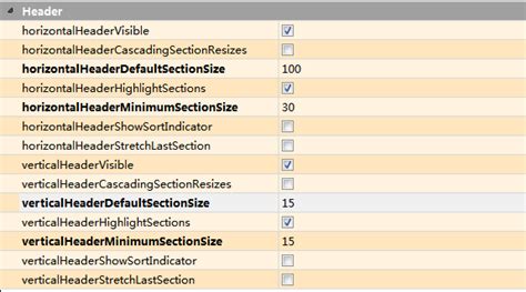QTableView 设置行间距 灰信网软件开发博客聚合