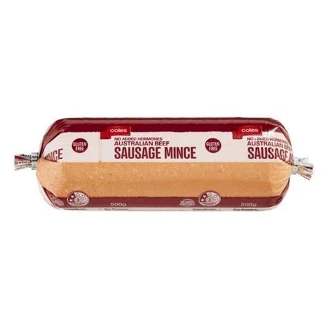 Coles Sausage Mince 500g Price History Comparison And Alerts Buywisely