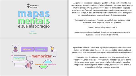 PDF Pipelearn Mapas mentais e sua elaboração ebook pipelearn org wp content uploads
