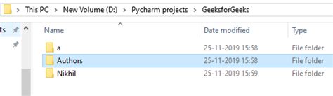 Delete An Entire Directory Tree Using Python Shutil Rmtree Method Geeksforgeeks