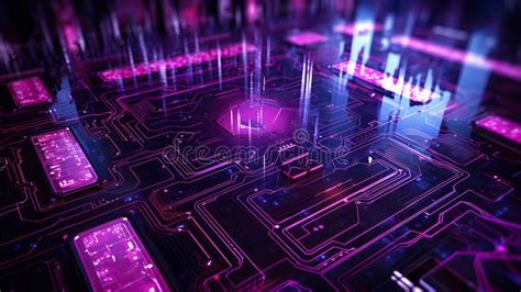 Abstract Technology Background With Wavy Color Grid Analytics Data