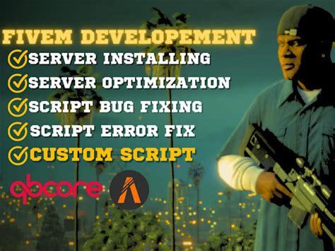 Create A Custom Fivem Roleplay Server With Esx Or Qbcore By Braintracy89 Fiverr