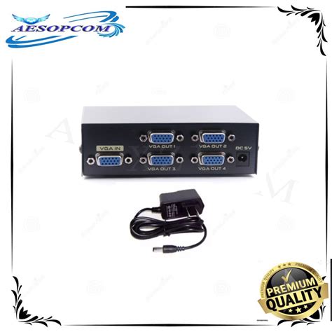 4ports 150mhz Vga Splitter Shopee Philippines