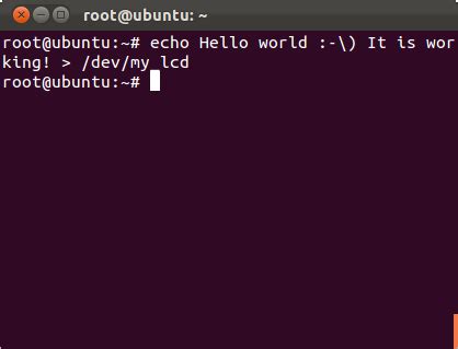 Electronics The King Of Hobbies LINUX DEVICE DRIVER FOR A 16x2 LCD MODULE CONNECTED AT