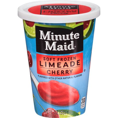 Minute Maid Soft Frozen Strawberry Lemonade Cups 12 Ounce 12 Per
