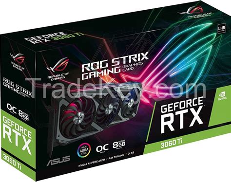 Brand New ASUS ROG Strix NVIDIA GeForce RTX 3060 Ti V2 OC Edition ...