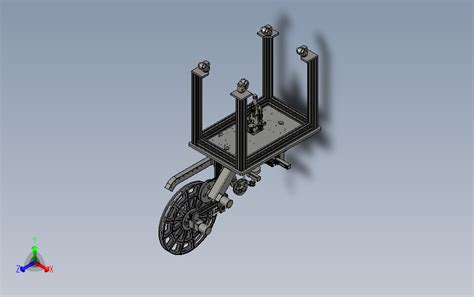 电阻元器件裁剪分离编带包装机 STEP 模型图纸下载 懒石网