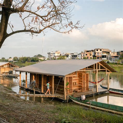 Floating Bamboo House Offers Model For Stable And Safe Accommodation