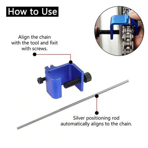 Aluminium Alloy Sprocket Chain Quick Accurate Alignment Tool Repair