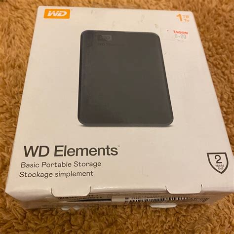 Wd Elements 1tb External Hard Drive Computers And Tech Parts And Accessories Hard Disks