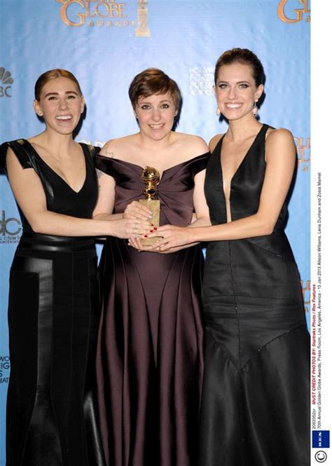 Girls Lena Dunham Wins Golden Globes